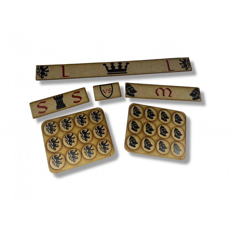 Chivalry Era Rules & Tokens for Saga | Bandua Wargames