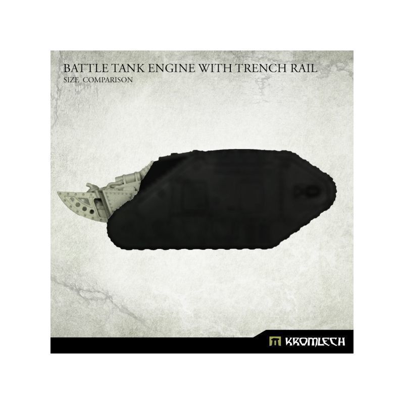 Battle Tank Engine with Trench Rail (1) - Bandua Wargames Tienda de ...