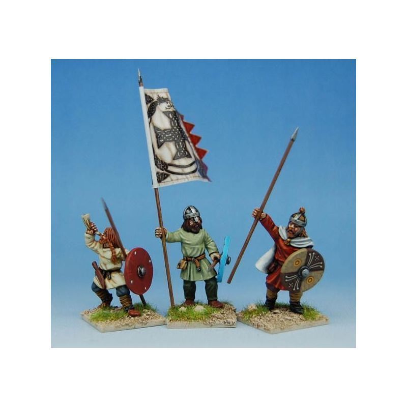 Early Saxon Infantry Command - Bandua Wargames Tienda de Miniaturas Online