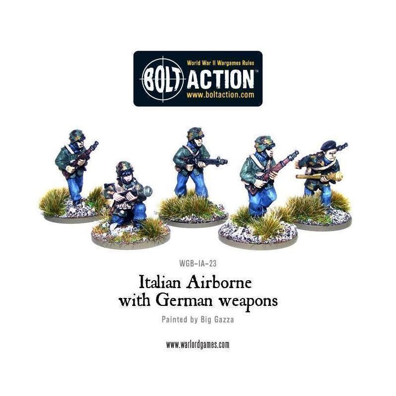 Italian Airborne with German weapons - Bandua Wargames Tienda de ...