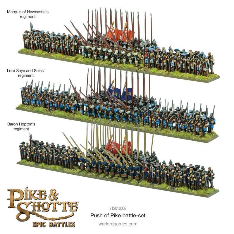 Pike & Shotte Epic Battles - Push of Pike Starter Set Warlord Games