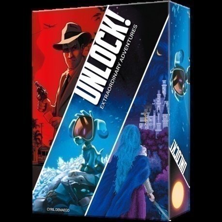 UNLOCK. EXTRAORDINARY ADVENTURES ASMODEE JUEGO DE TABLERO