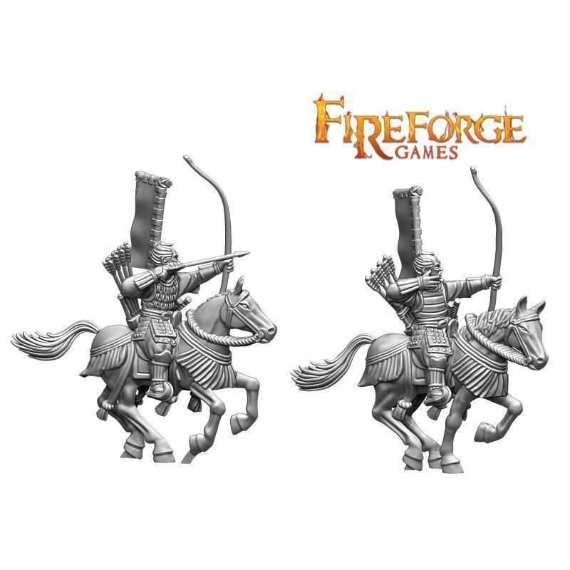 Mounted Samurai (12 cavalry models) Fireforge Games