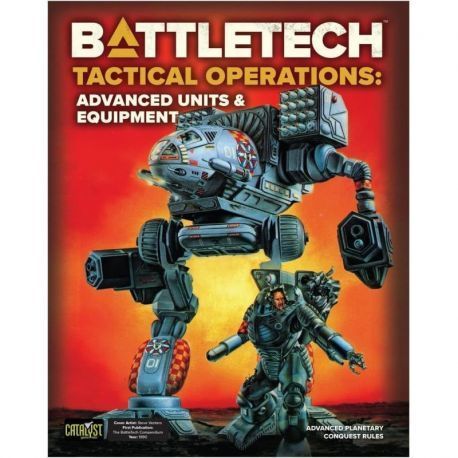 CATALYST GAME LABS Battletech Tactical Ops Advanced Units and Equipment