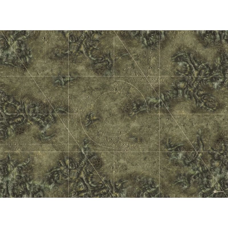 Swarm Hive Play Mat 44"X60" by KRB STUDIO with deployment zones for ...