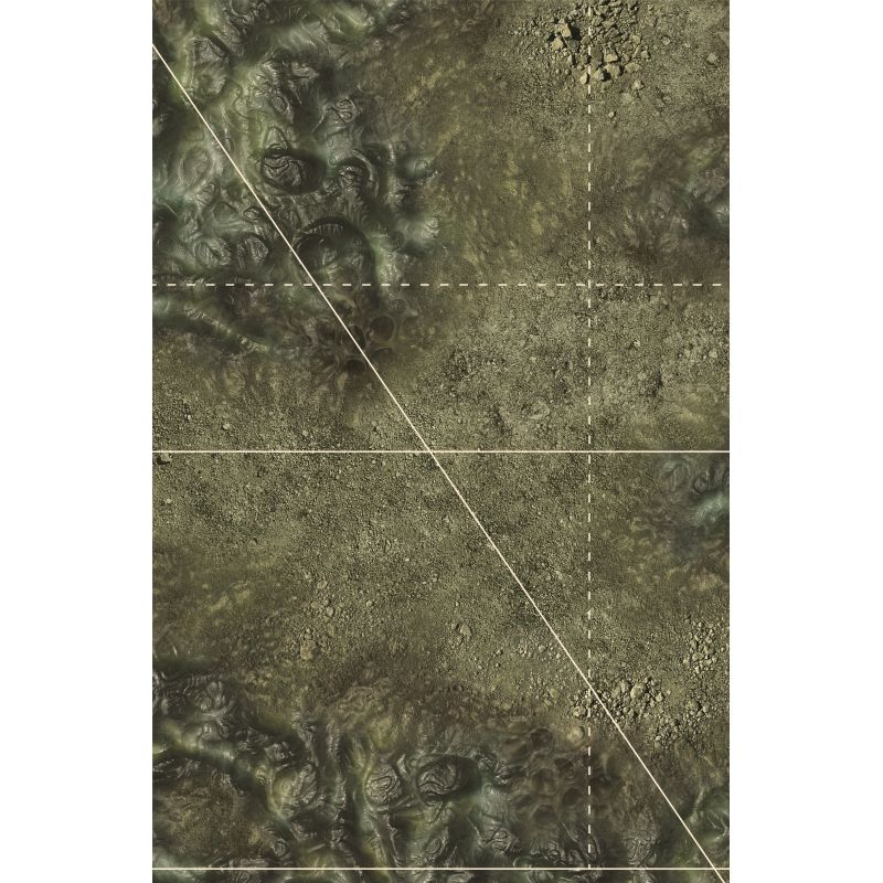 Swarm Hive Play Mat 44"X60" by KRB STUDIO with deployment zones for ...