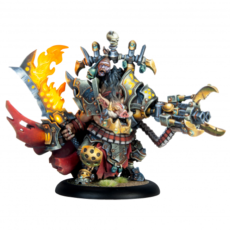 Warmachine: Emperor Carver Ultimus Esquire III & War Boar MMD47 marca