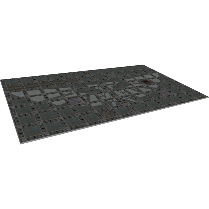 Alpha Boarding Area Mat - Compatible with WH40K Boarding Actions