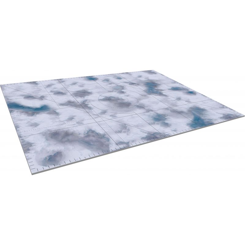 Snow and Ice mat 44'X60' with deployment zones for warhammer 40k Bandua ...