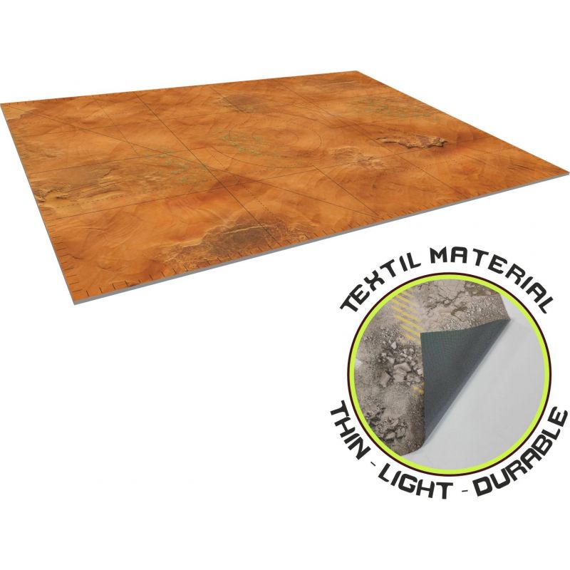 Desert mat 44''X60'' with deployment zones for warhammer 40k TEXTIL ...